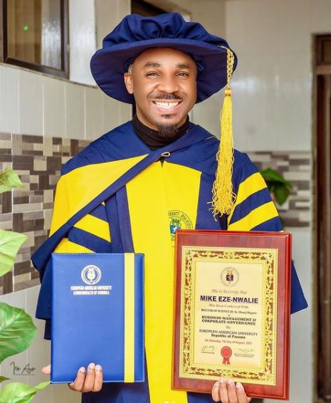 Nigerian celebrity socialite, Pretty Mike bags PhD – GLAMSQUAD MAGAZINE Nigerian celebrity socialite, Pretty Mike bags PhD – GLAMSQUAD MAGAZINE