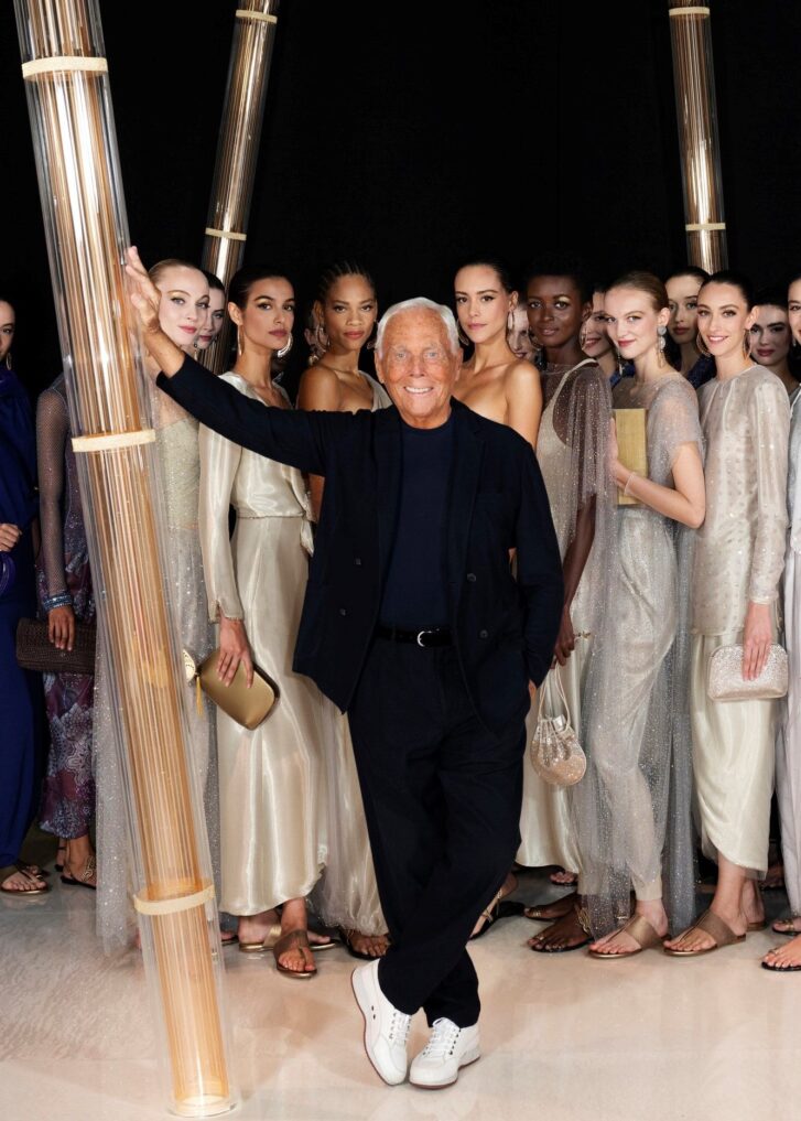 FASHION INTERVIEW Giorgio Armani Speaks on Stepping Up GLAMSQUAD MAGAZINE